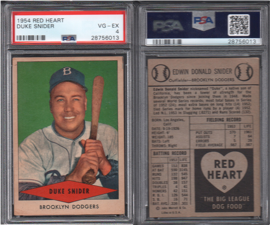 Psa 1950s & 1960s Cards, Buy Baseball Cards | Buy Vintage Baseball