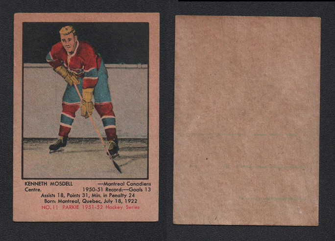 Buy 1951-52 Parkhurst Hockey Cards, 1951-52 Parkhurst Hockey Cards ...
