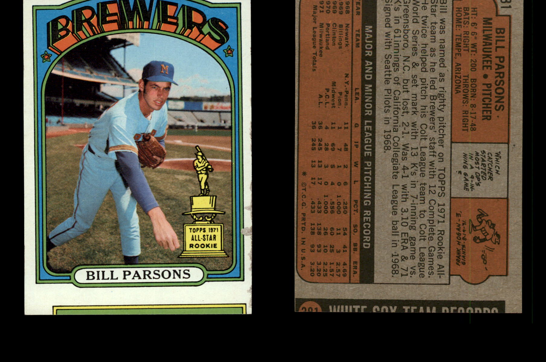 Buy Print Defect Color Variation Baseball Cards, Sell Print Defect ...