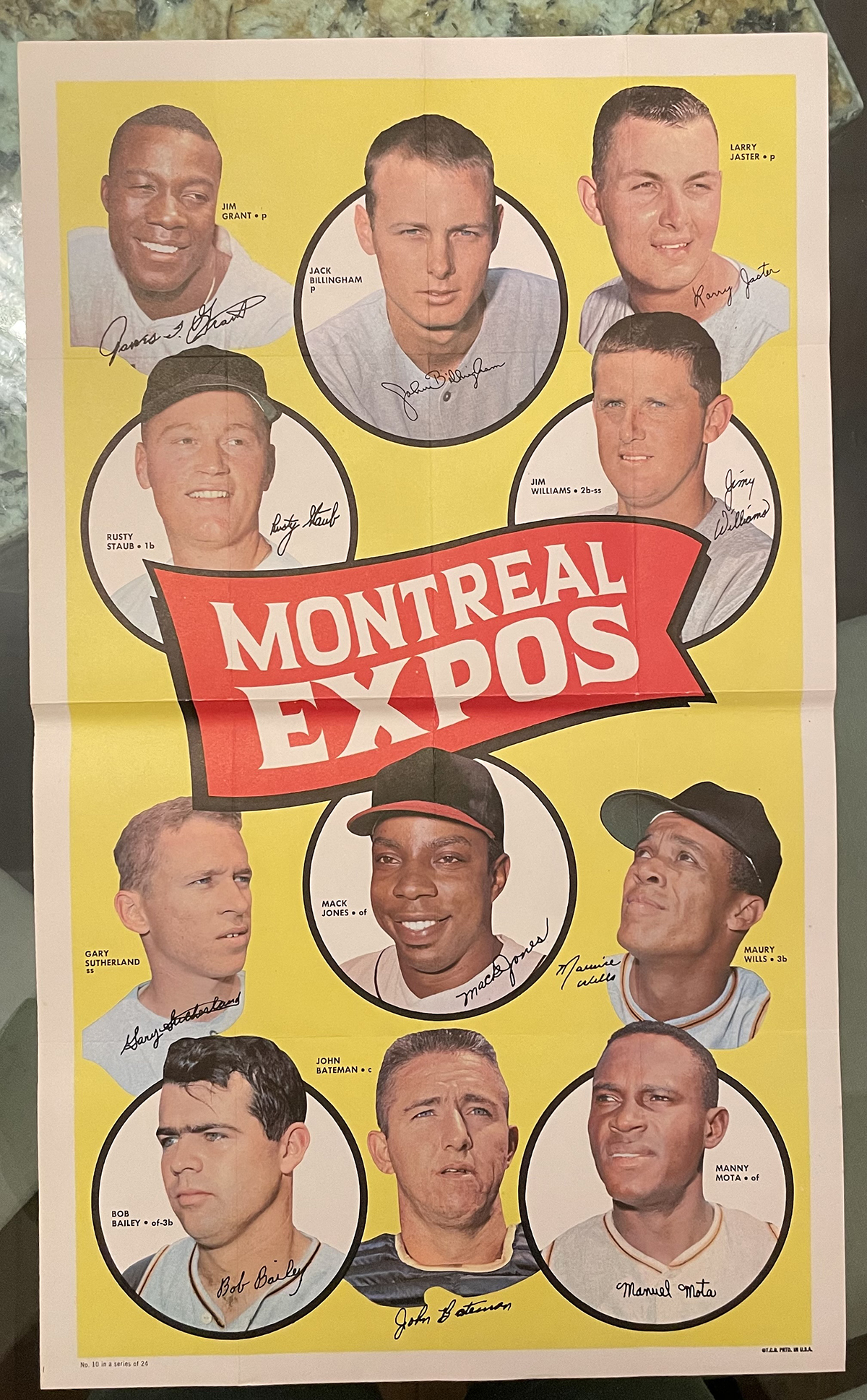Buy 1969 Topps baseball Team Posters, sell 1969 Topps baseball Team ...