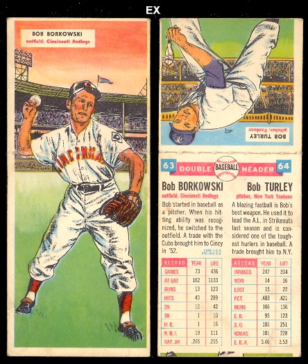 Buy 1955 Topps Doubleheader Baseball Cards, Sell 1955 Topps ...