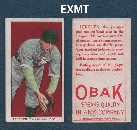 1911 Obak 175 subjects T212, Buy Baseball Cards | Buy Vintage Baseball ...