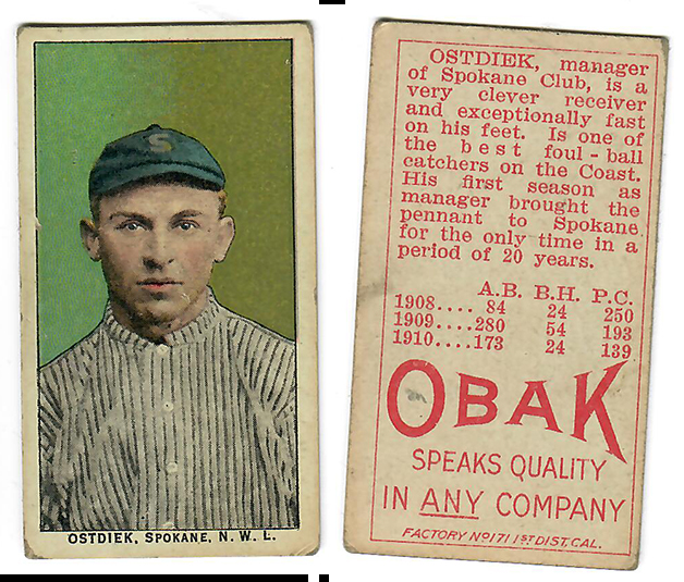 1911 Obak 175 subjects T212, Buy Baseball Cards | Buy Vintage Baseball ...