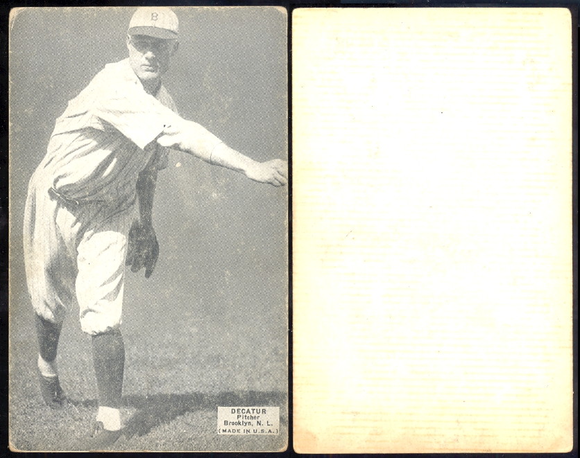 The Dodgers baseball card page